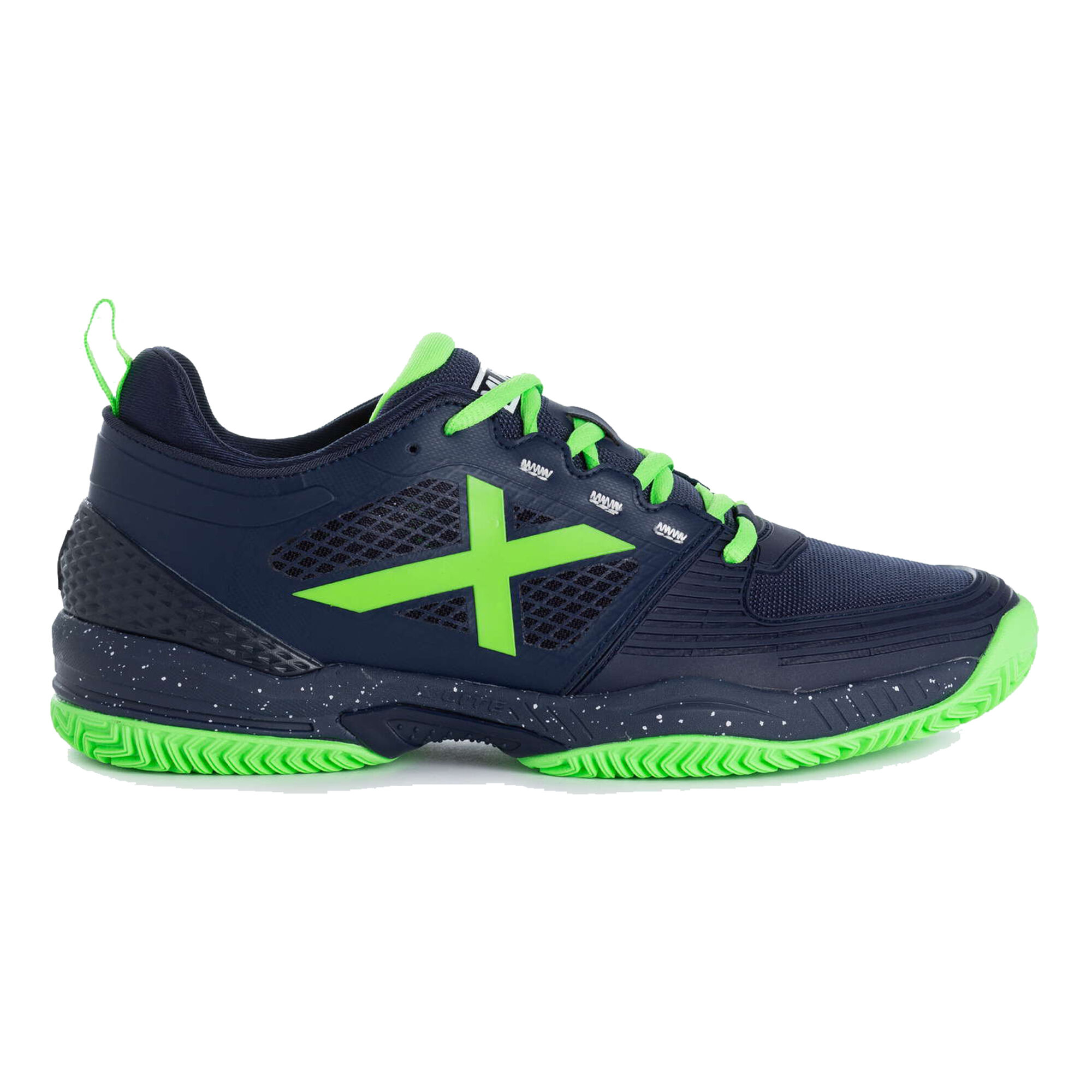 Munich Atomik Zapatilla De Pádel Hombres Azul Oscuro, Verde | Tennis-Point